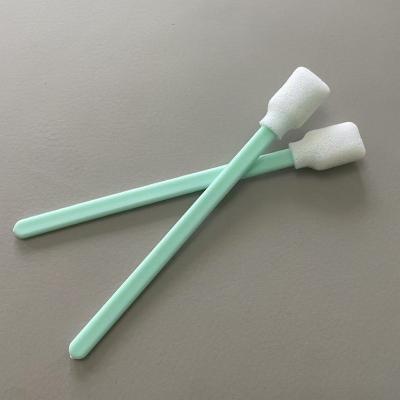China TX707 Foam Cleaning Swab 128mm Polypropylene Handle for sale