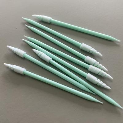 China TX751 Spiral Foam Tipped Swab For Slot Gap Dust Remove Small Applying Stick for sale
