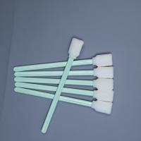 China Cleanroom Grade Sponge Swabs Lint Free Thick Foam Cleaning Swabs For Electronics Optics for sale