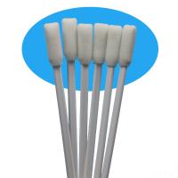 China TX712 In Stock Green Stick Rectangular Detailing Swab Precision Cleaning ESD Foam Swab For Cleanroom for sale