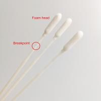 China Sterile Foam Tipped Swabs with Breakpoint – Independent Packages, for Clinical, Industrial, and Environmental Sampling for sale