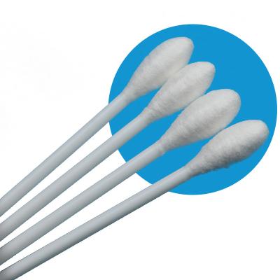 China 10cm PP Stick Big Round Head Cotton Bud Medical Qtips Cotton Swab Applicator for sale