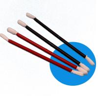 China In Stock 768 Double Twisted Heads Polyester Swab Cleanroom Microfiber Swab For Car Cleaning for sale