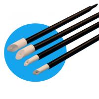 China In Stock T-21 Rigid PP Stick 8mm PU Foam Swab Ink Removing Ruby Stick For Printer Cleaning for sale
