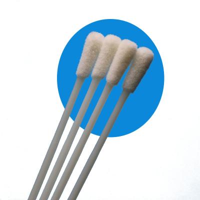 China 146mm Individal Wrapped Flocked Nylon Oral Sampling Swab Sterile Specimen Collection Swab Without Breaking Point For Medical for sale