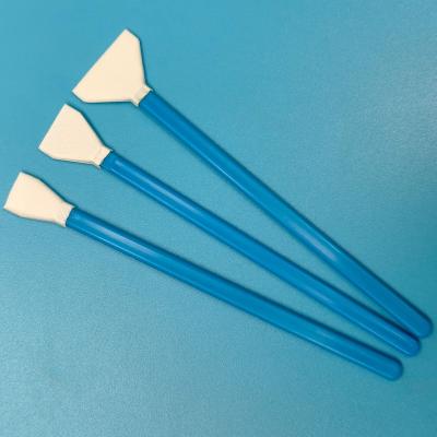 China M4/3 Sensor Cleaning Swab 12mm V Shape with Blue PP Stick 10pcs/box for sale