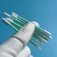 China 72mm Double-Ended Foam Swab - 3.8x3.4mm Small Tip - for PCB Solder Pads, Connector Pins & Chip Residue - 100pcs for sale