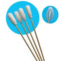 China 720 Biodegradable Wooden Stick  Foam Cover Cotton Swab Applicators Precision Cleaning Swab for Labs for sale