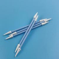 China 3-Inch Dual-Ended Foam Tip Swabs for PCB & Electronics Cleaning for sale