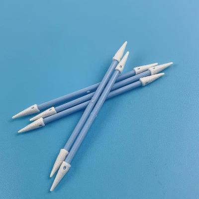 China 3-Inch Dual-Ended Foam Tip Swabs for PCB & Electronics Cleaning for sale