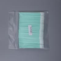 China Sharp Point Polyester Swab for Electronics Optical Lens PCB Keyboard Gap Cleaning High Absorbency 75mm for sale