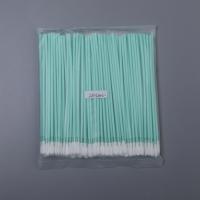China TX761 Cleanroom Polyester Swab with Lint-Free Tip and Durable PP Handle for PCB and Optical Lens Cleaning 6.6 Inch 100pcs for sale