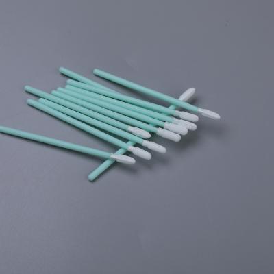 China TX743 Small Round Head Polyester Swabs | Non-Woven, Lint-Free, 70mm (500pcs) for sale