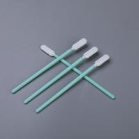 China 100mm Polyester Cleaning Swab - 6.5x3mm Head - for MT Ferrule, V-Groove, PLC Splitter & Fiber Connector Endface for sale