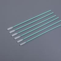 China 165mm Long Foam Swab with Rigid Handle for Lint Free Slot Cleaning for sale
