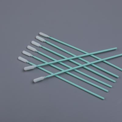 China 165mm Long Foam Swab with Rigid Handle for Lint Free Slot Cleaning for sale