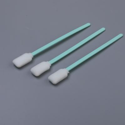 China 128mm Rectangular Foam Swab for Industrial & Electronics – 12.7mm Wide, 10mm Thick, Ideal for Printer Head Cleaning for sale