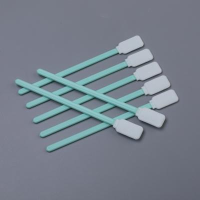 China Polyester Lint Free Industrial Rectangle Tip Swabs 5-Inch (TX714) for Electronics & Cleaning for sale