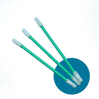 China TX758 Lint Free Double Ended ESD Polyester Swab Precision Cleanroom Detailing Swab for Dust Removing for sale