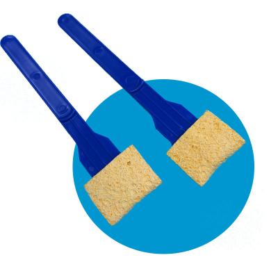 China Stick-Mounted Cellulose Sponge Swab for Food Safety Environmental Monitoring Sampling Swab for Lab for sale