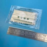 China 25pcs Eco Cotton Swab - 1mm Small Head, Lint-Free - for Fiber Optic Alignment Sleeve, Ferrule Endface & Optical Bore Cleaning for sale