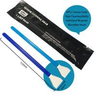China Individual Wrapped 16mm Microfiber Sensor Swabs for APS-C Cameras Detailing Swab for DSLR Camera Cleaning for sale