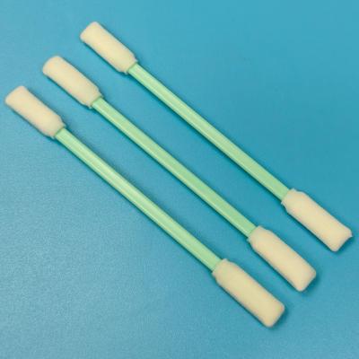 China 712 Lint Free Double Ended Rectangular Car Cleaning Detailing Swab Printer Cleaning Foam Swab for Cleanroom for sale