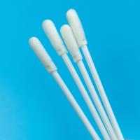 China 8cm Disposable White PP Stick Sterile Foam Tip Swab VTM Kit Flu Test Oral Swab Environmental Testing Swab Surface Sampling Swab for sale