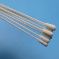 China 145mm ABS Stick Flocked Nylon Sterile Swab Flu Test Sampling Swab Oral Specimen Collection Swab without Breaking Point for sale