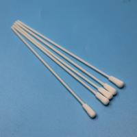 China 145mm ABS Stick Flocked Nylon Sterile Swab Flu Test Sampling Swab Oral Specimen Collection Swab without Breaking Point for sale