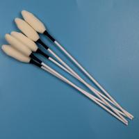 China 16mm High Absorbency Big Foam Tip Medical Cleaning Swab 21cm Long PP Stick Trocar Wipe Swab Sponge Swab for sale