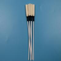 China White PP Stick Long Sponge Swab for Medical Cleaning High Absorbency Foam Tip Swab Trocar Cleaning Swab with 8mm Head Width for sale