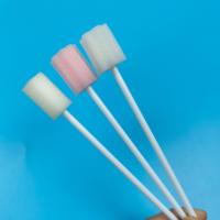 China Individual Wrapped PP Stick Foam Tip Mouth Cleaning Swab Medical-grade Sponge Oral Care Swab Hygiene Foam Swab for sale