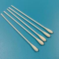China 9cm PS Stick Sterile Dacron Oral Swab Flu Test Specimen Collection Swab Surface Sampling Swab for Environmental Monitoring for sale