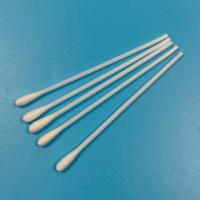 China 9cm PS Stick Sterile Dacron Oral Swab Flu Test Specimen Collection Swab Surface Sampling Swab for Environmental Monitoring for sale