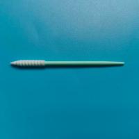 China 752 Rigid PP Stick Long Spiral Pointed Sponge Stick Detailing Swab Precision Cleaning Foam Tip Swab for Cleanroom for sale