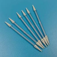 China Lint Free Blue Handle 3.6mm Mini Pointed Sponge Swab Car Cleaning Detailing Swab Precision Cleaning ESD Foam Swab for Cleanroom for sale