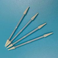 China Lint Free Blue Handle 3.6mm Mini Pointed Sponge Swab Car Cleaning Detailing Swab Precision Cleaning ESD Foam Swab for Cleanroom for sale