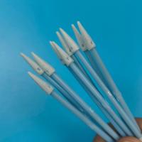 China Lint Free Blue Handle 3.6mm Mini Pointed Sponge Swab Car Cleaning Detailing Swab Precision Cleaning ESD Foam Swab for Cleanroom for sale