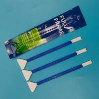 China Individual Wrapped 24mm V Shape Microfiber Swab Double Ended Camera Cleaning Swab Full Frame Sensor Swab Detailing Swab for sale