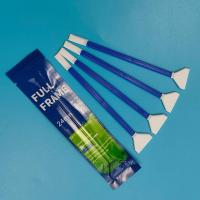 China Individual Wrapped 24mm V Shape Microfiber Swab Double Ended Camera Cleaning Swab Full Frame Sensor Swab Detailing Swab for sale