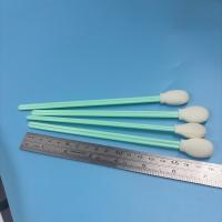 China 180mm Round Sponge Swab - Green Handle, 50pcs - for AC Vents, Dash Crevices, Seat Tracks & Defroster Grilles - Automotive for sale