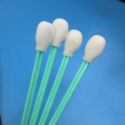 China 180mm Round Sponge Swab - Green Handle, 50pcs - for AC Vents, Dash Crevices, Seat Tracks & Defroster Grilles - Automotive for sale