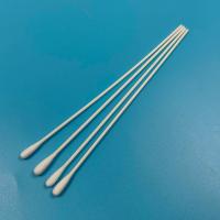 China 20cm Disposable Long PP Stick Lint Free Cotton Bud Swab Medical Qtips Surface Sampling Swab for Laboratory for sale