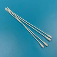 China 20cm Disposable Long PP Stick Lint Free Cotton Bud Swab Medical Qtips Surface Sampling Swab for Laboratory for sale