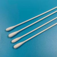 China 20cm Disposable Long PP Stick Lint Free Cotton Bud Swab Medical Qtips Surface Sampling Swab for Laboratory for sale