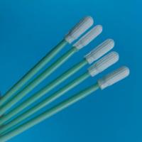 China 743 Lint Free 3.8mm Precision Cleaning Swab Lint Free Cleanroom Swab Electronics Cleaning ESD Polyester Swab for sale