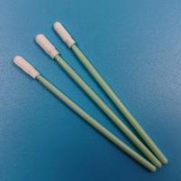 China 743 Lint Free 3.8mm Precision Cleaning Swab Lint Free Cleanroom Swab Electronics Cleaning ESD Polyester Swab for sale