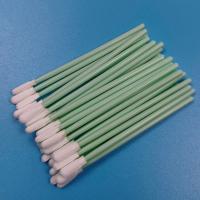 China 743 Lint Free 3.8mm Precision Cleaning Swab Lint Free Cleanroom Swab Electronics Cleaning ESD Polyester Swab for sale