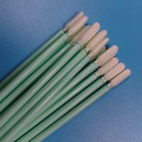China TX709 Green PP Stick Precision Cleaning Sponge Swab Cleanroom Foam Tip Detailing Swab Electronics Cleaning Swab for sale